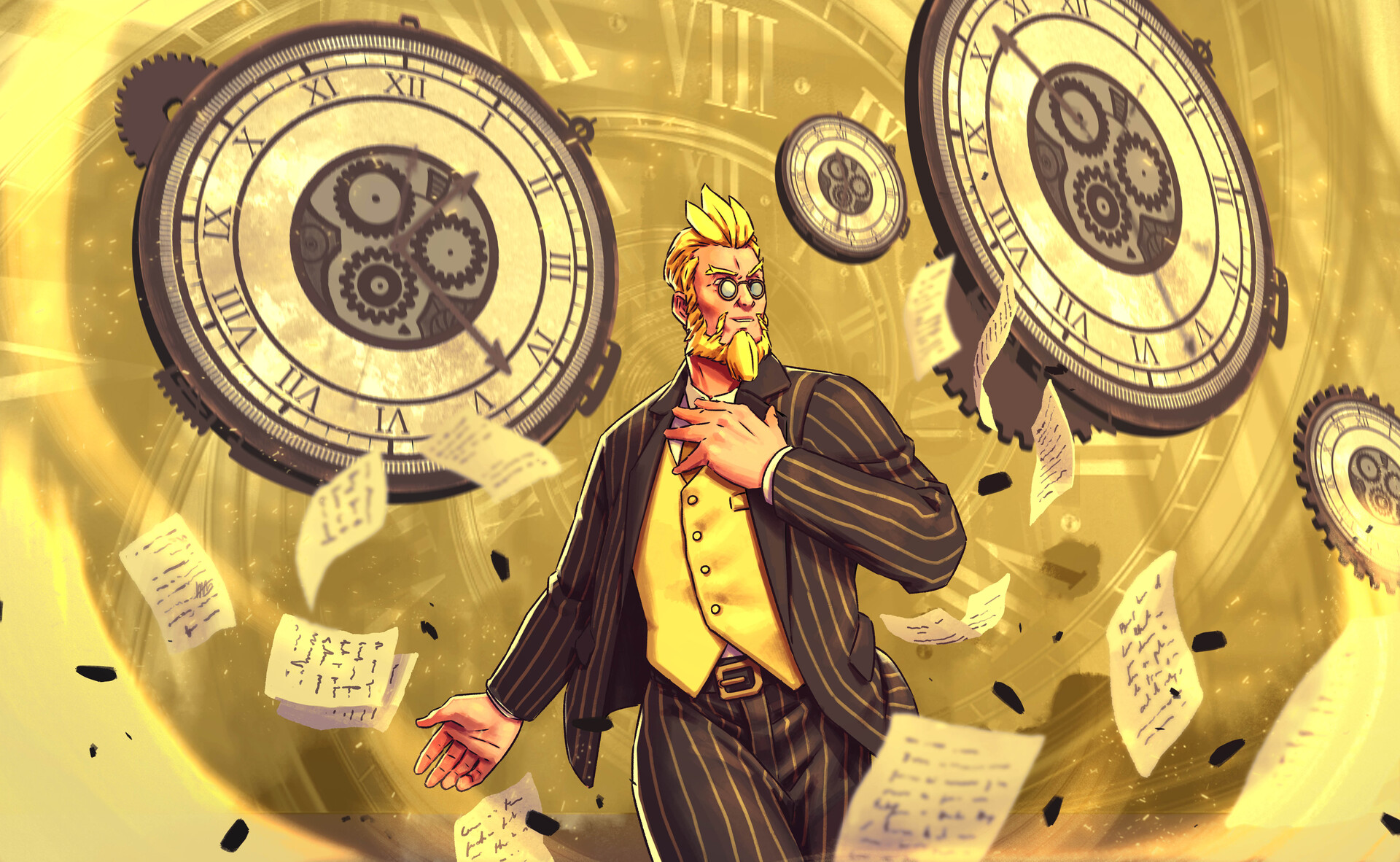 ArtStation - Geiger - Spine 2D animation