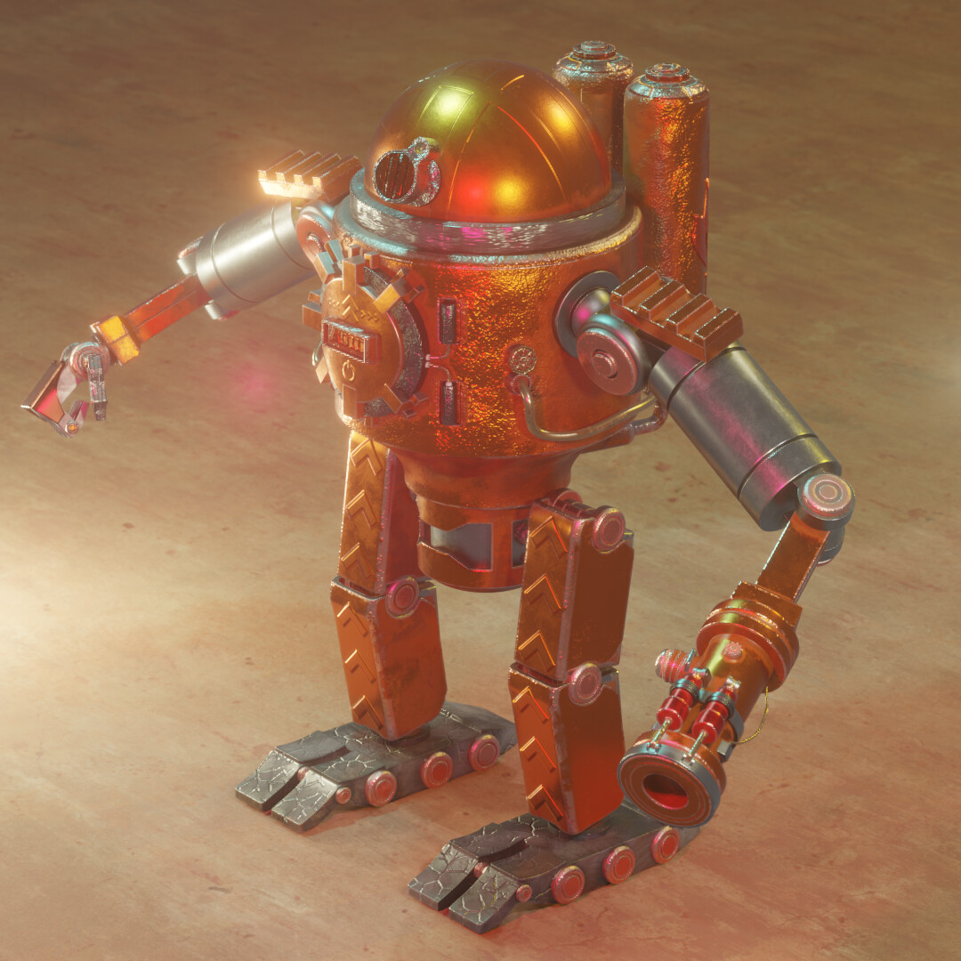 ArtStation - Steam Robot