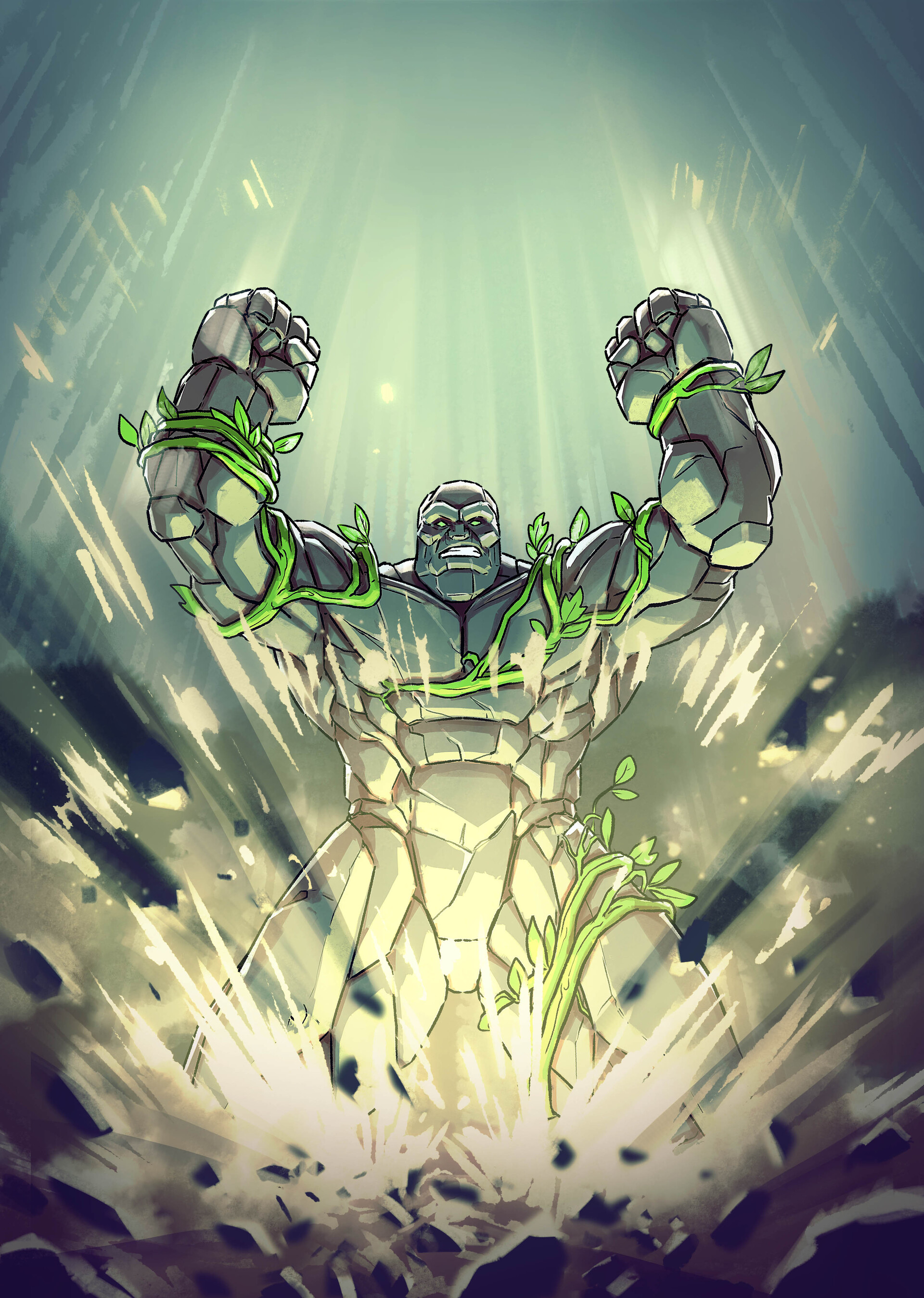 ArtStation - Rook - Spine 2D animation