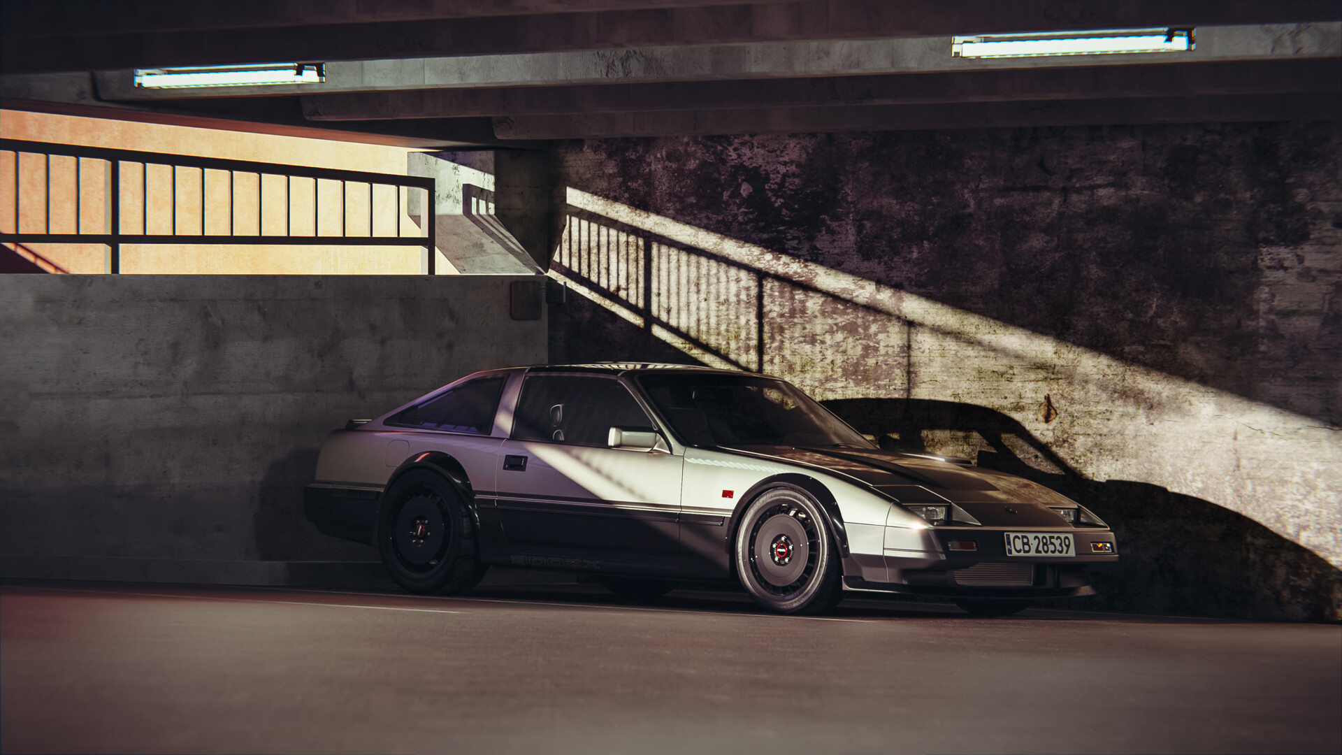 ArtStation - Nissan 300ZX Full CGI