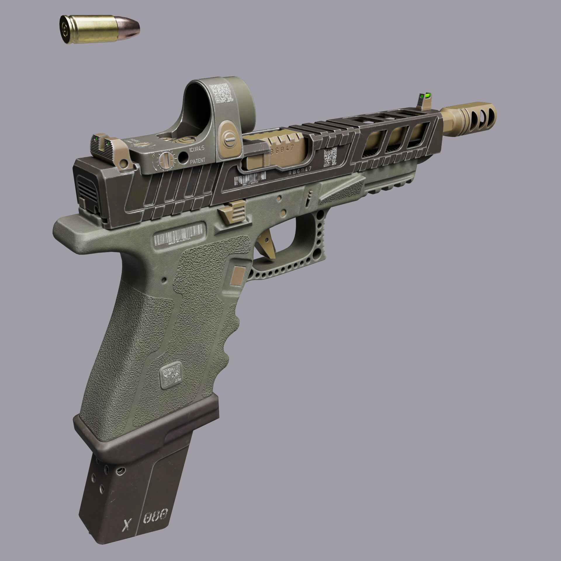 ArtStation - Custom Glock 34
