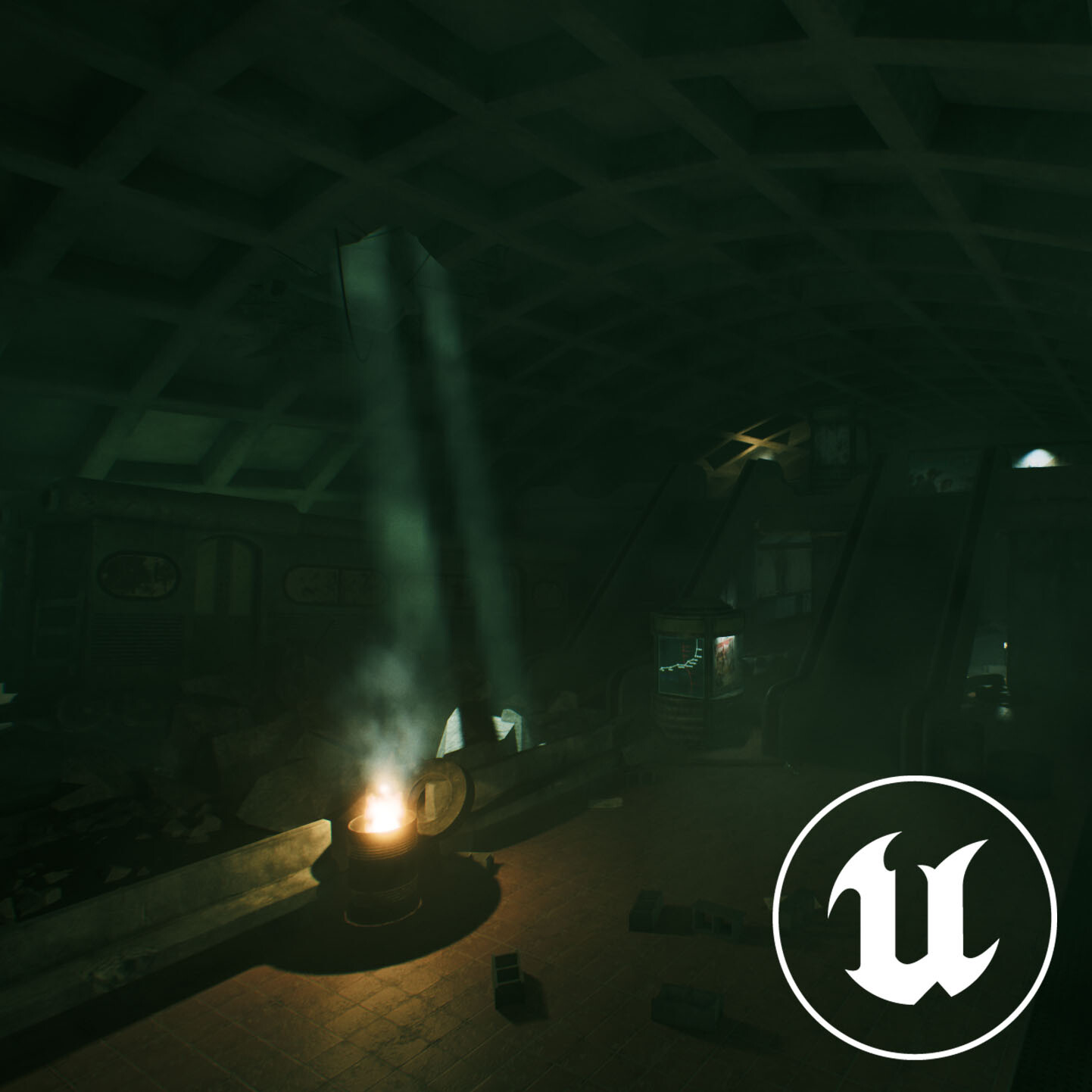ArtStation - Metro station (inspired by Fallout 3 game) environment ...