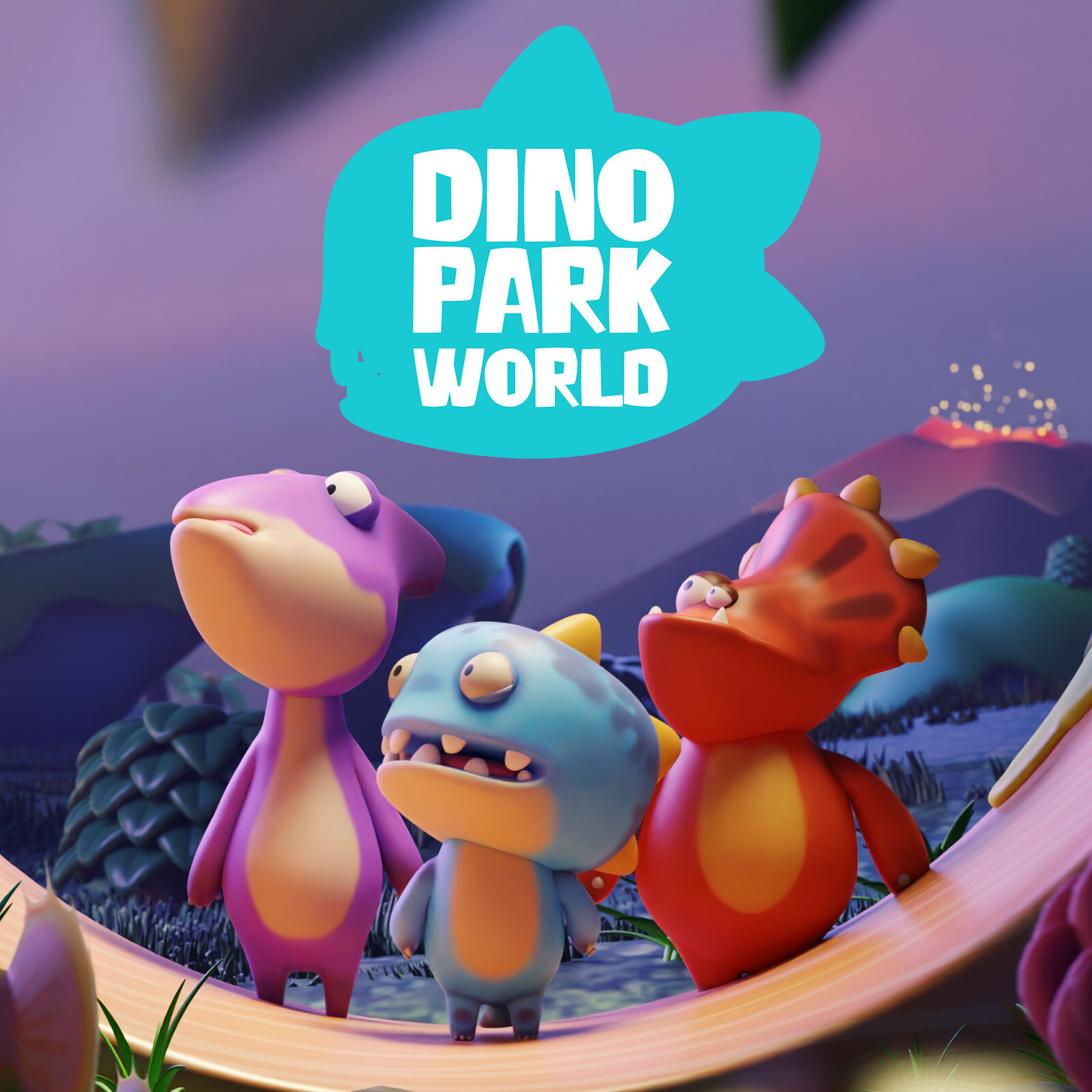 ArtStation - Dino Park (blender study project)