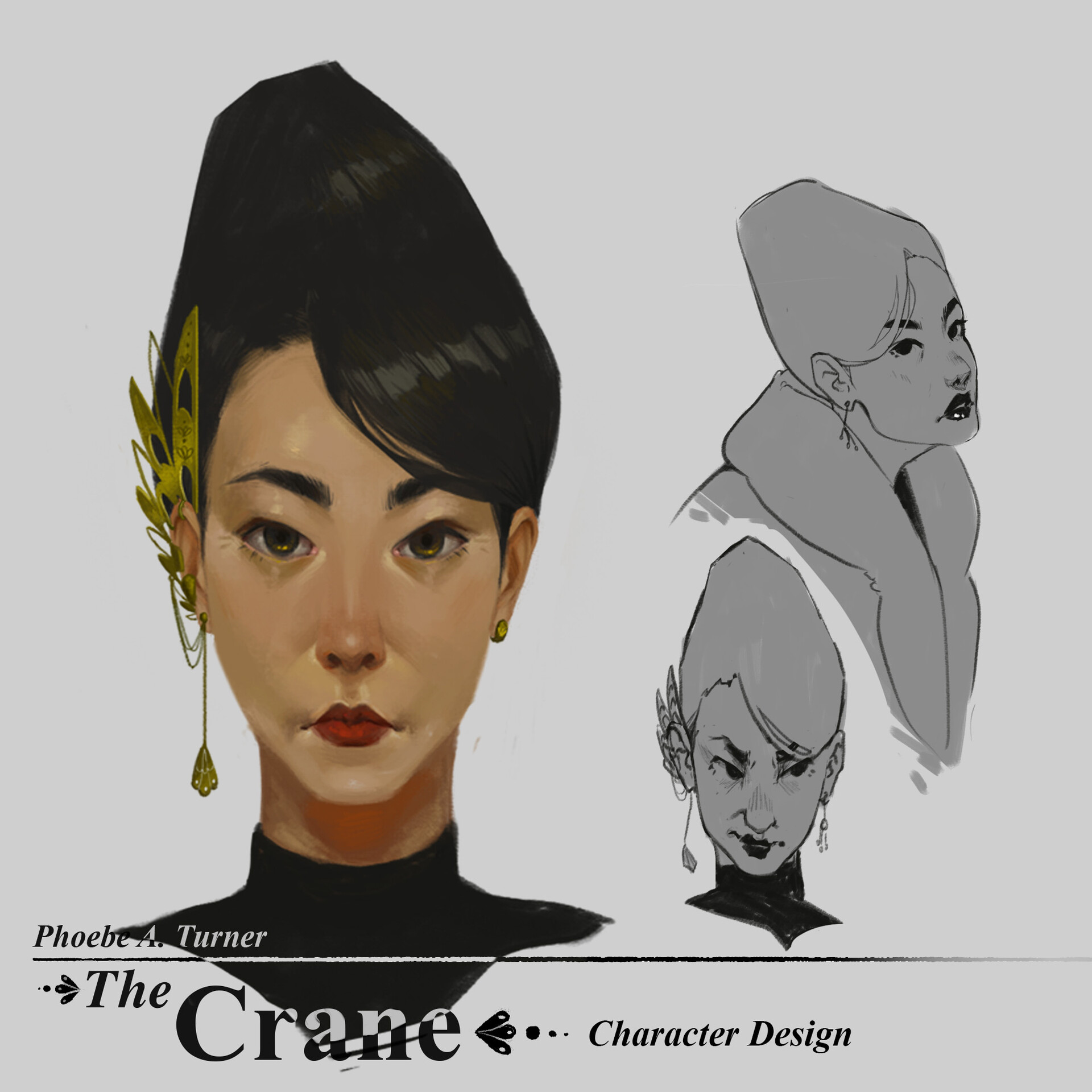 ArtStation - The Crane - Character Design