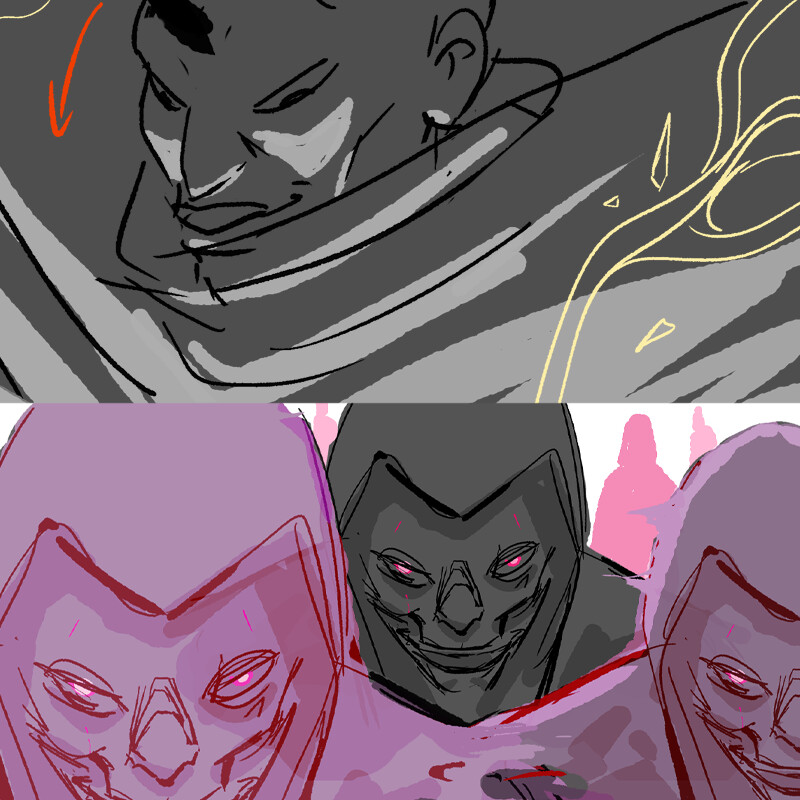 ArtStation - Animatic / Storyboard Sly-Project part 2