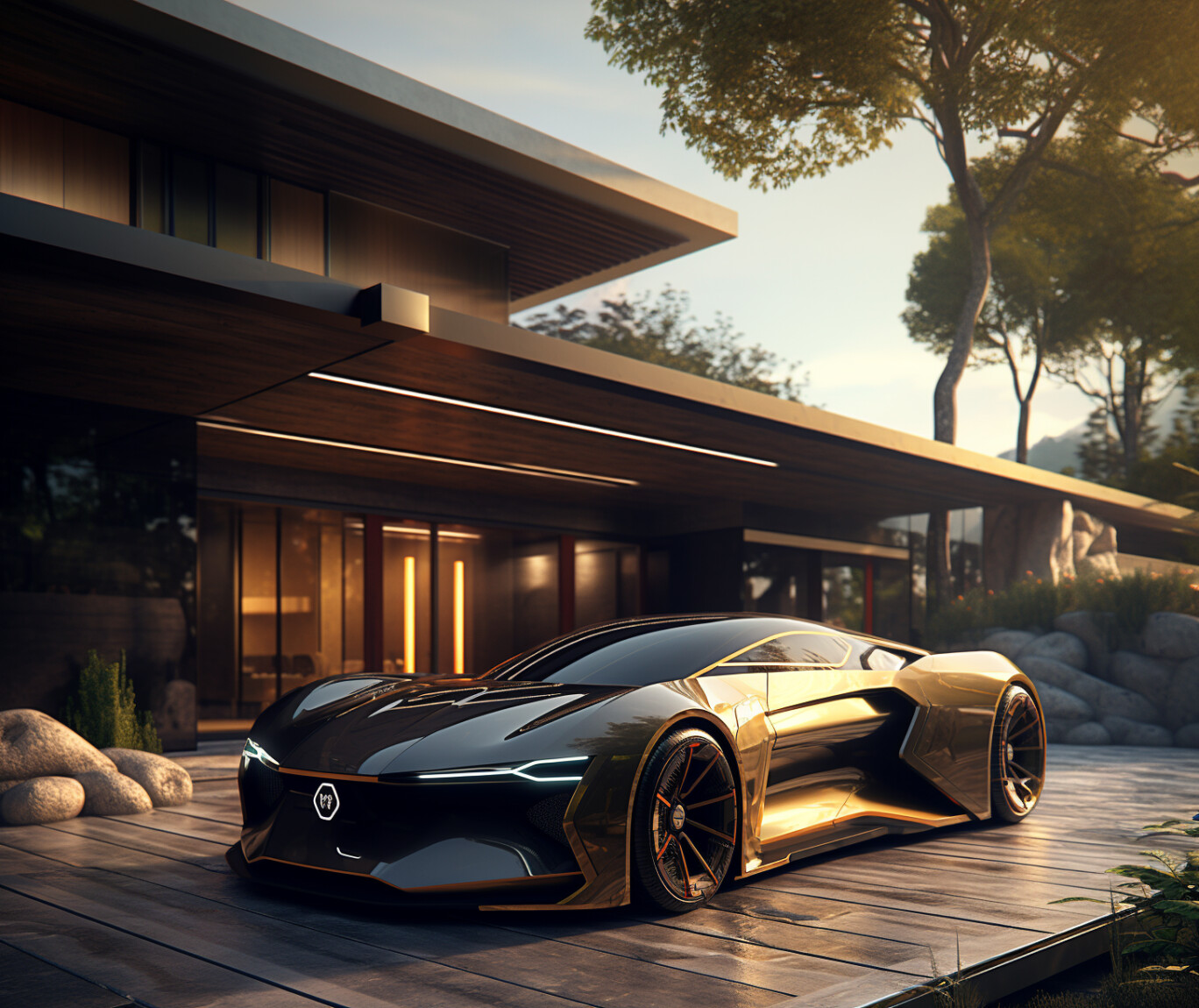 ArtStation - 3D Car Exterior Design