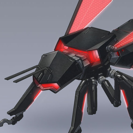 ArtStation - MSI Gaming - Mecha Bee