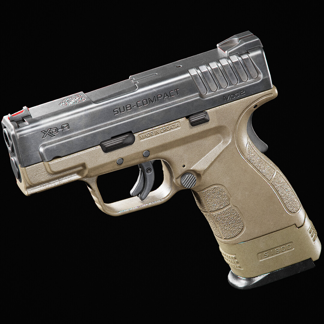 ArtStation - Springfield XD Mod2