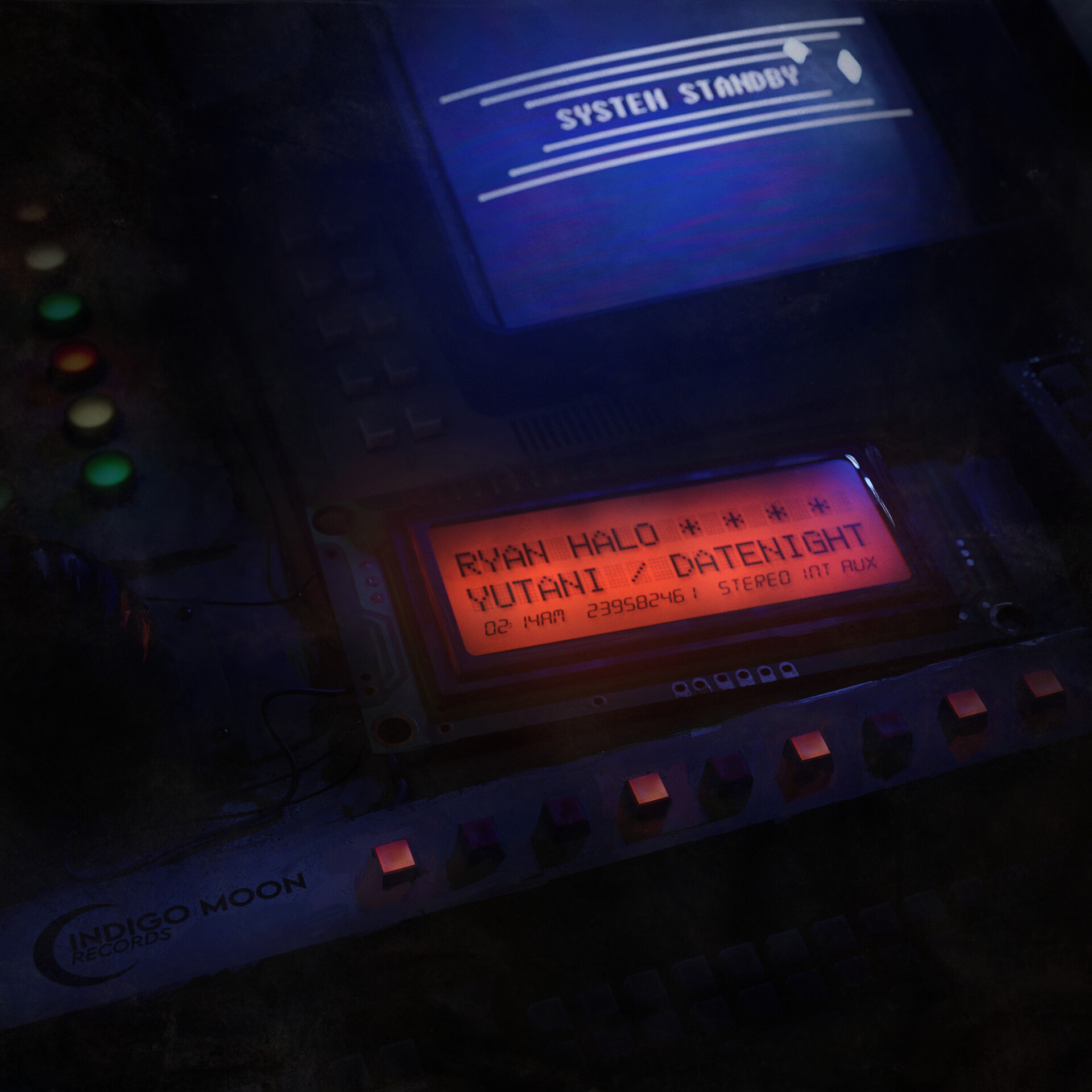 ArtStation - Ryan Halo - Yutani/Datenight Album Artwork