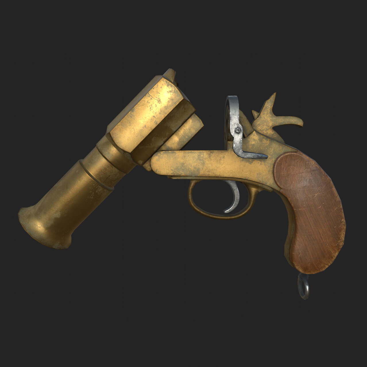 ArtStation - Old Gun Model