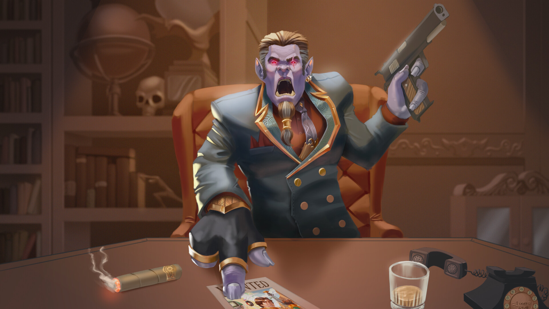 ArtStation - Troll Mafia Boss