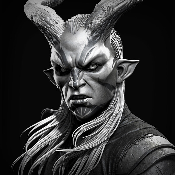 ArtStation - Demon (Art Test)