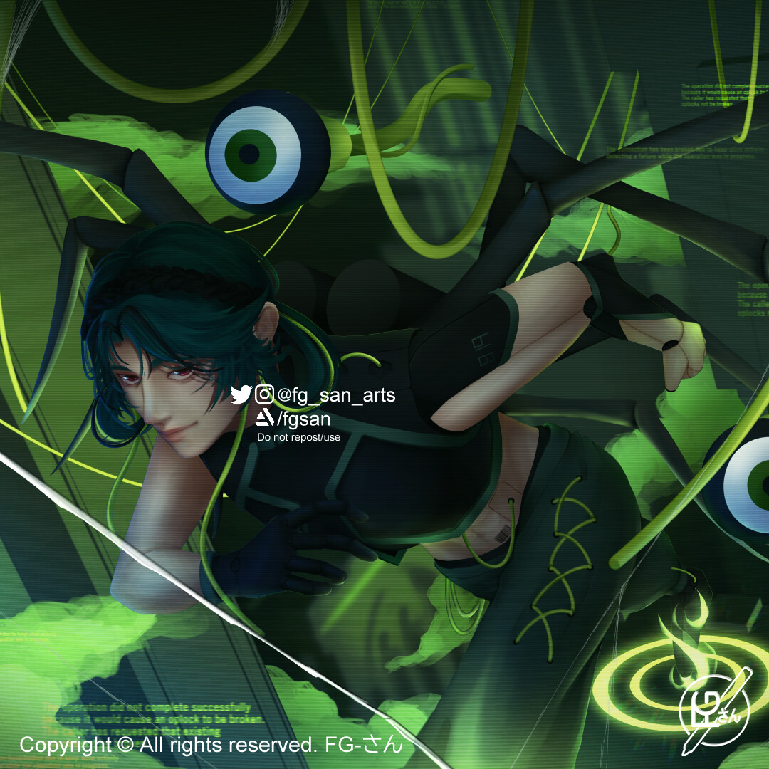 ArtStation - [Lucid] - Acid Elude (OC)