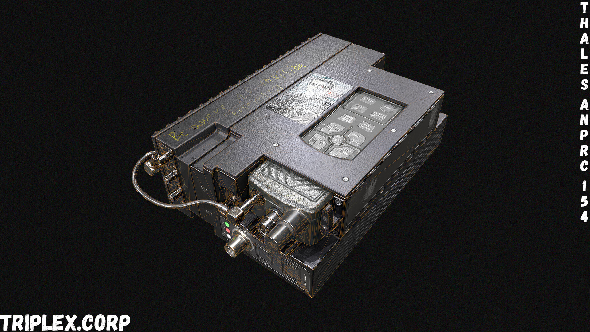 ArtStation - Thales ANPRC-154 Rifleman Radio Field and Proven God Bless ...