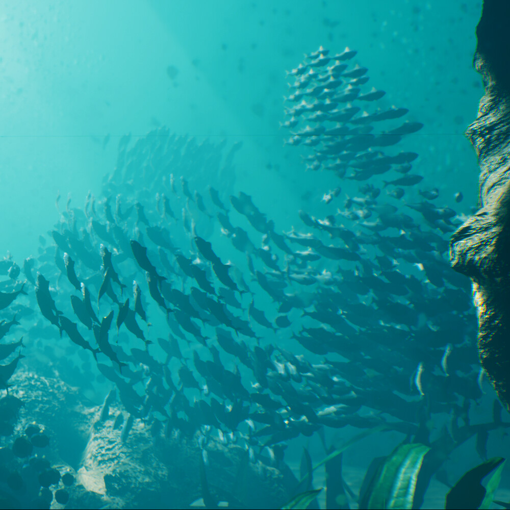 ArtStation - Realtime GPU Fish