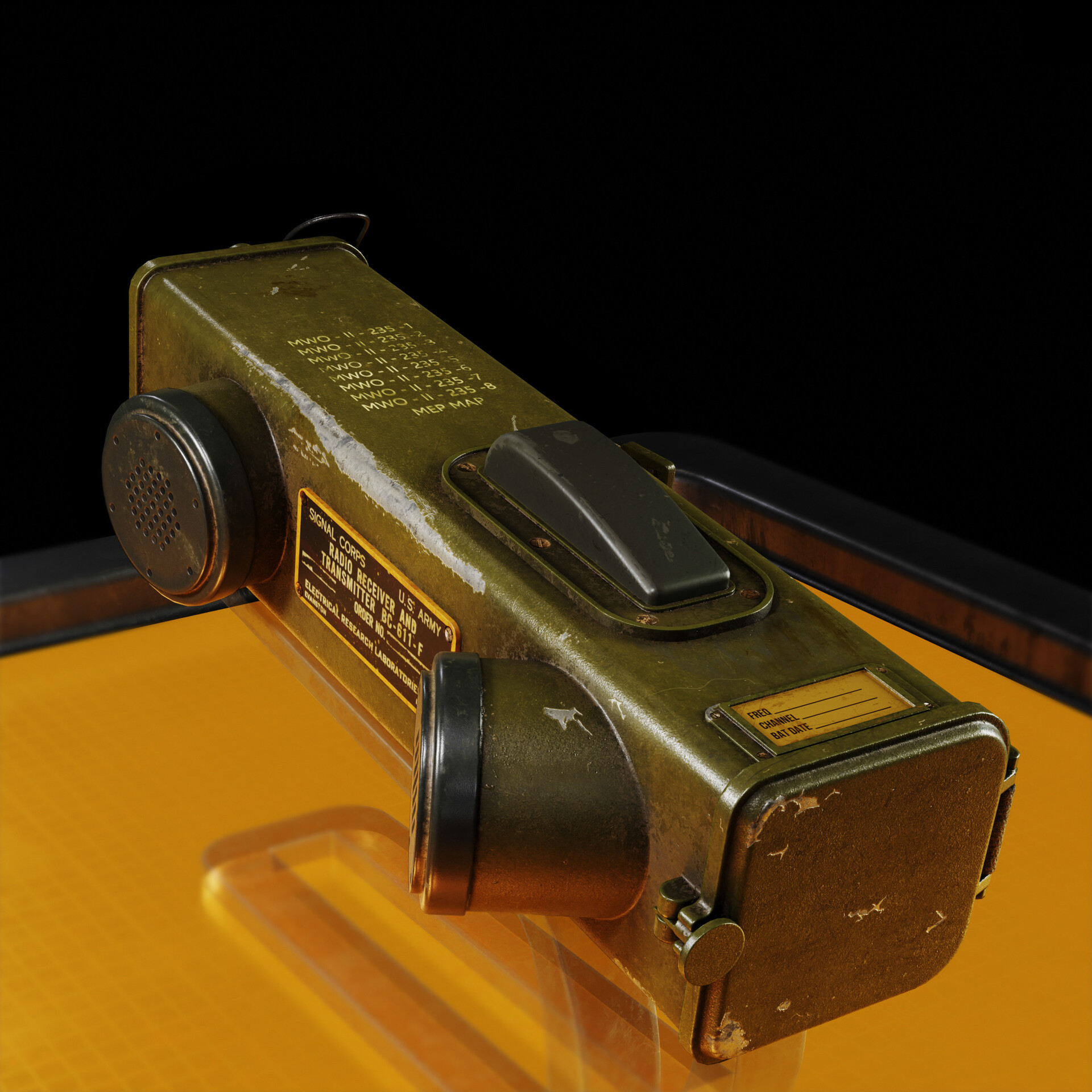 ArtStation - Motorola Handie Talkie SCR-536