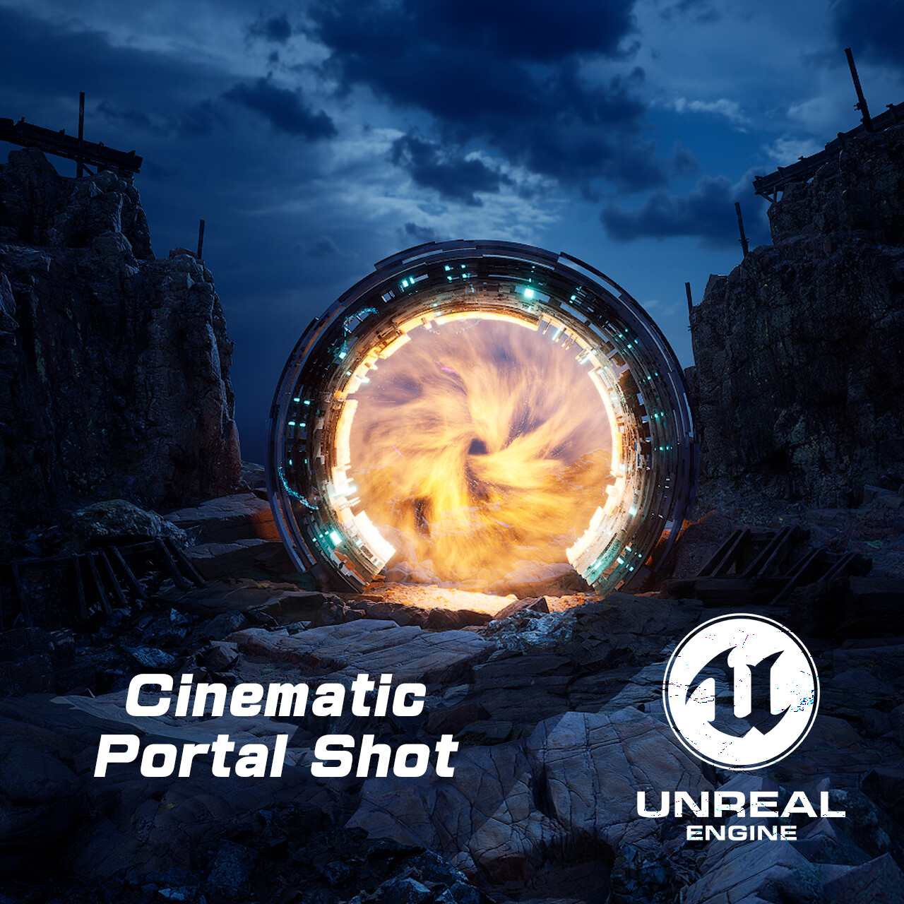 ArtStation - Unreal Engine 5.2 | Cinematic Sci-Fi Portal