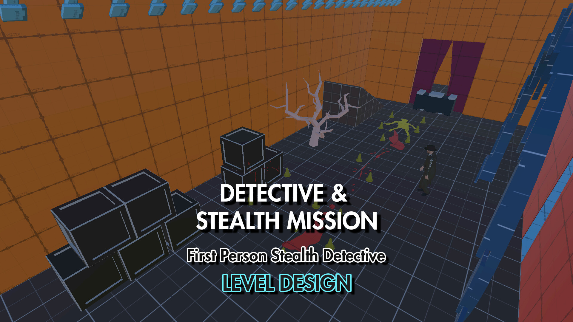 ArtStation - Detective & Stealth Mission - Level Design