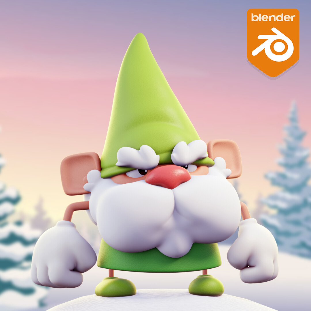 ArtStation - NOMO - 7 horas en Blender - Nomo Curso Libel Academy