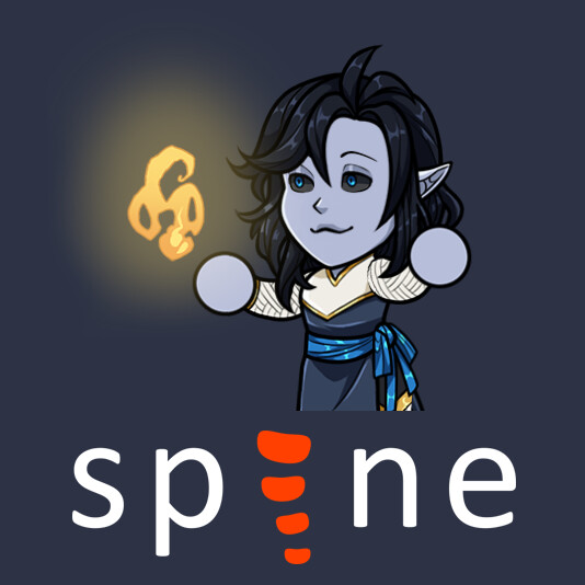 Magdalena Diec - Spine animation - Magic Adept