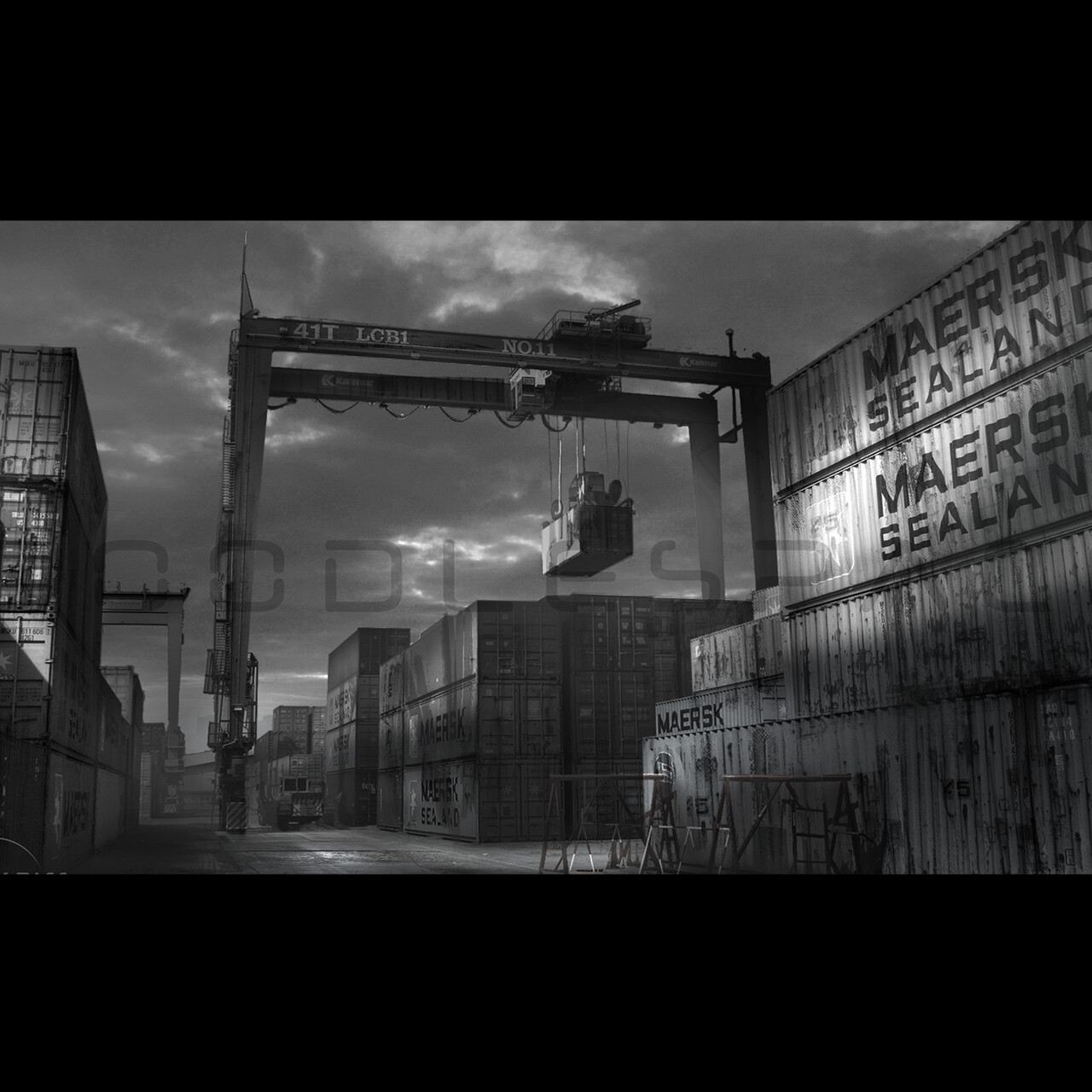 ArtStation - Harbor design map