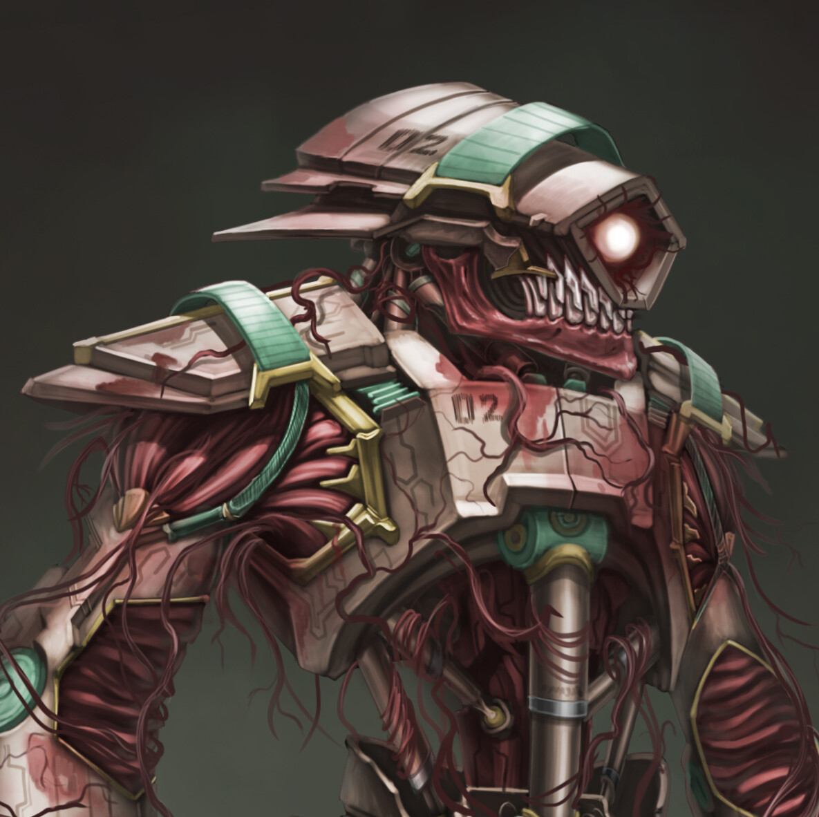 ArtStation - Cyborg hunter