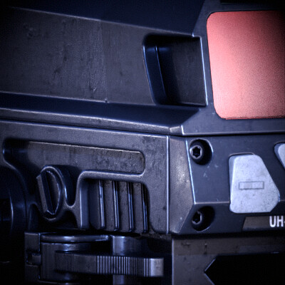 ArtStation - Holographic sight (Vortex)