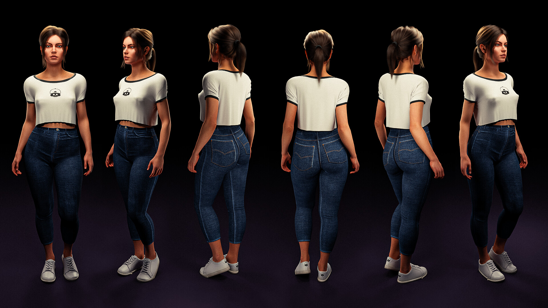 ArtStation - Female Character - Blender