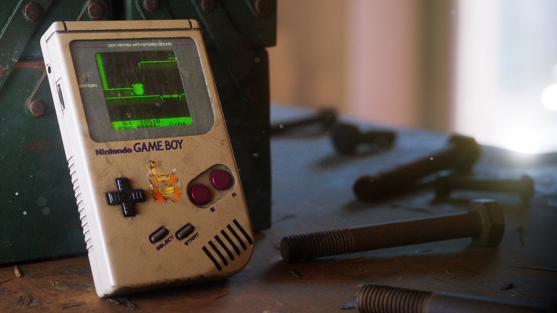 ArtStation - nintendo gameboy - Kirby Star Allies