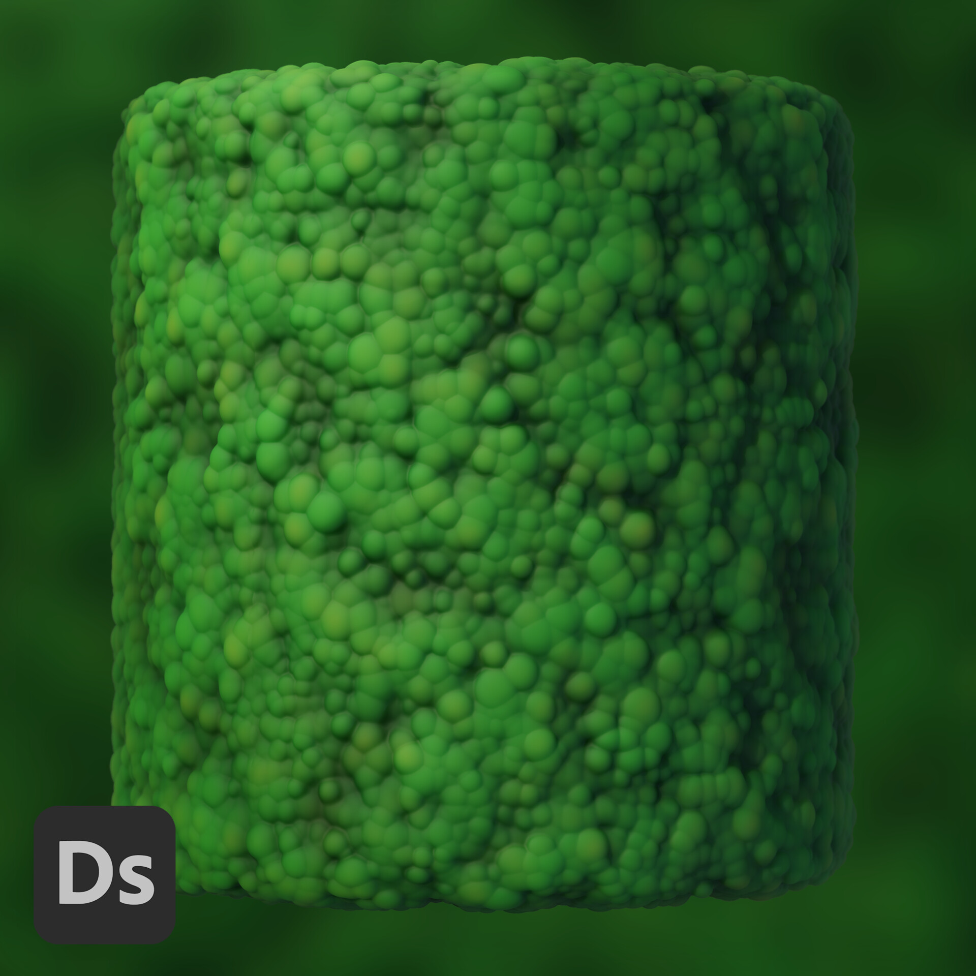ArtStation - Stylized Moss - Substance Designer