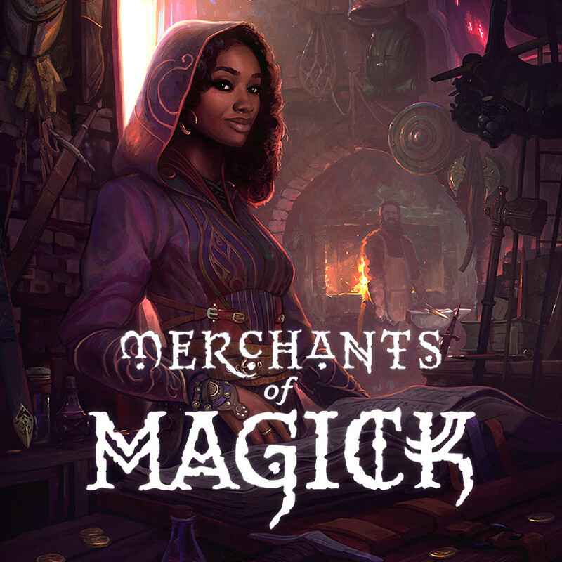 ArtStation - Merchants Of Magick - Cover