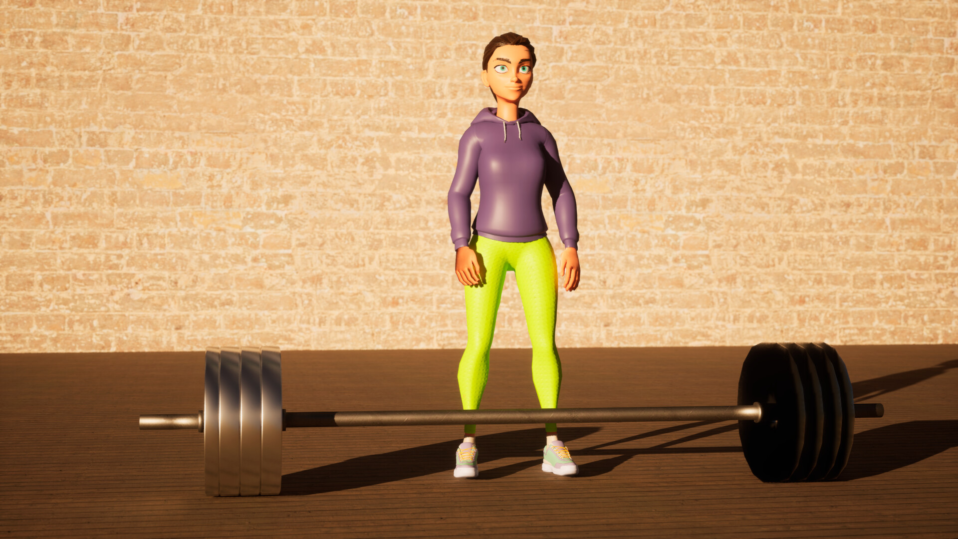 ArtStation - Weightlifting Animation