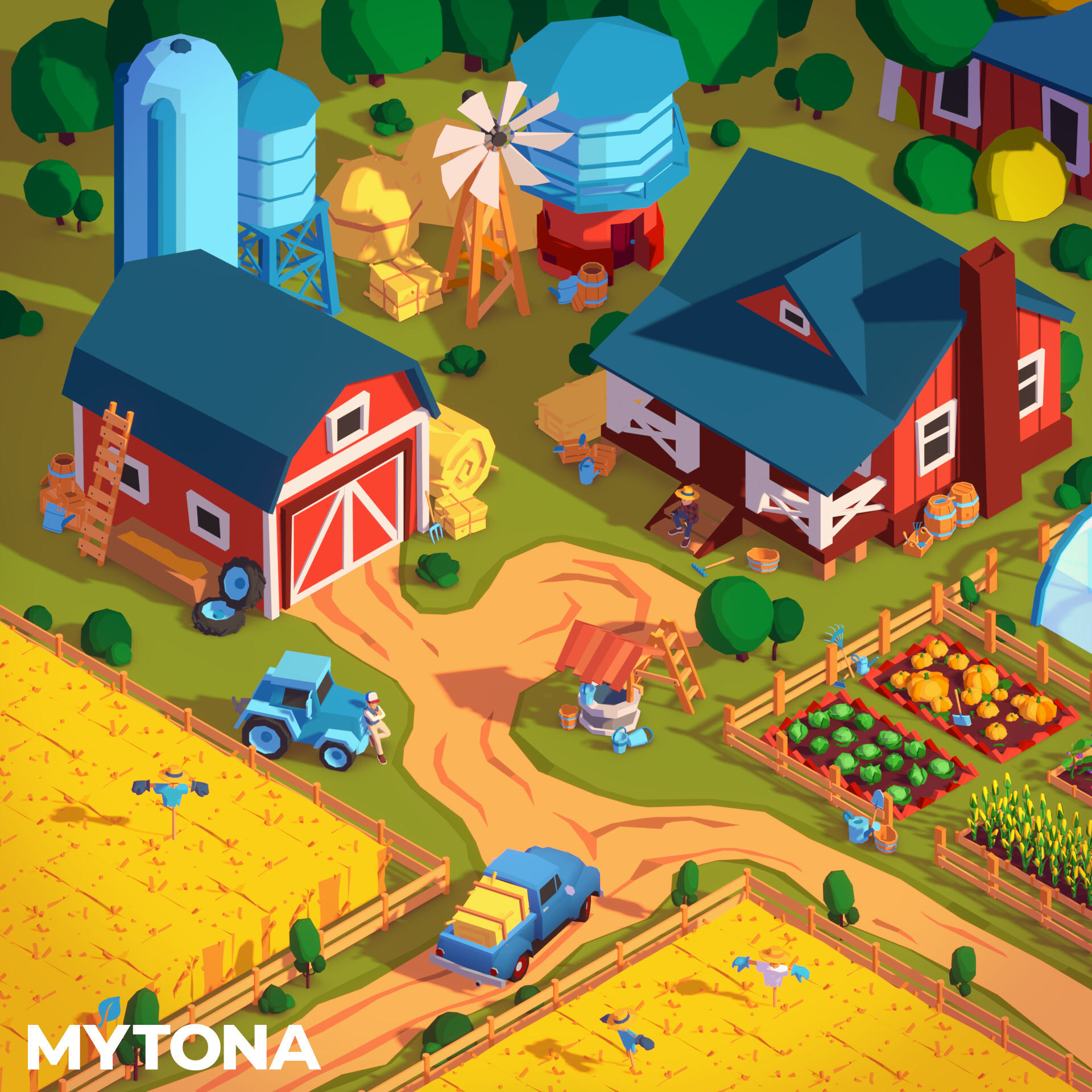 ArtStation - Farm pack for HCG