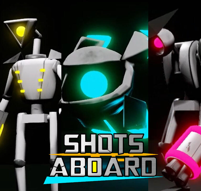 ArtStation - Security bots animations - Shots Aboard