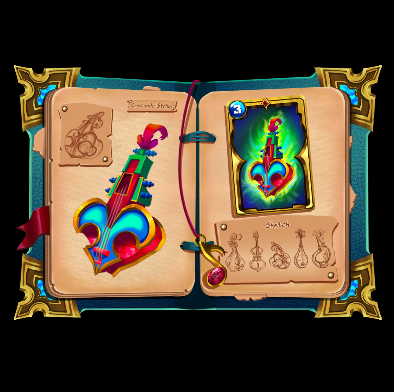 ArtStation - Music card_1