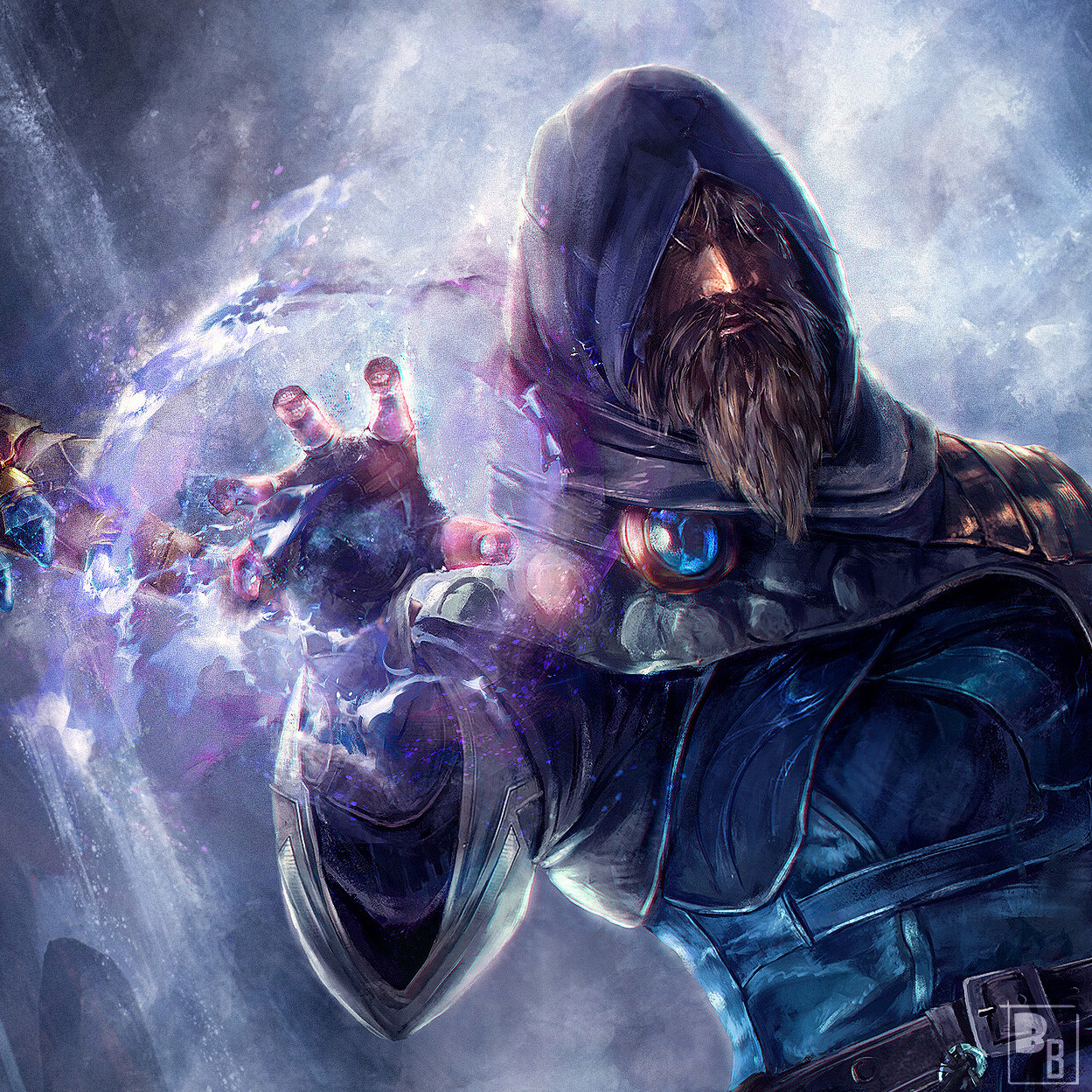 ArtStation - Macros, the Black, Chaos Wars - MtG training