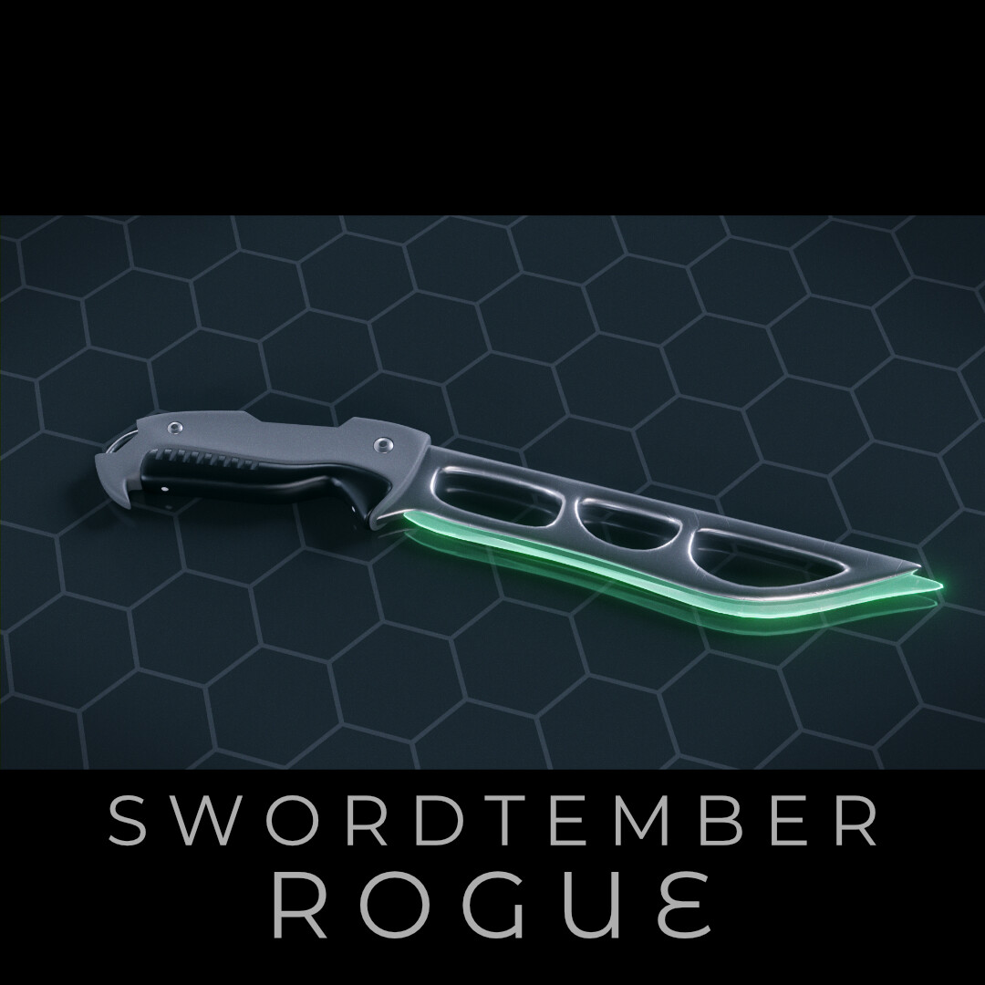 ArtStation - Swordtember 2023: Rogue's Energy Blade