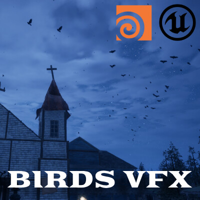ArtStation - Birds VFX - Gameready - Houdini / Unreal Engine