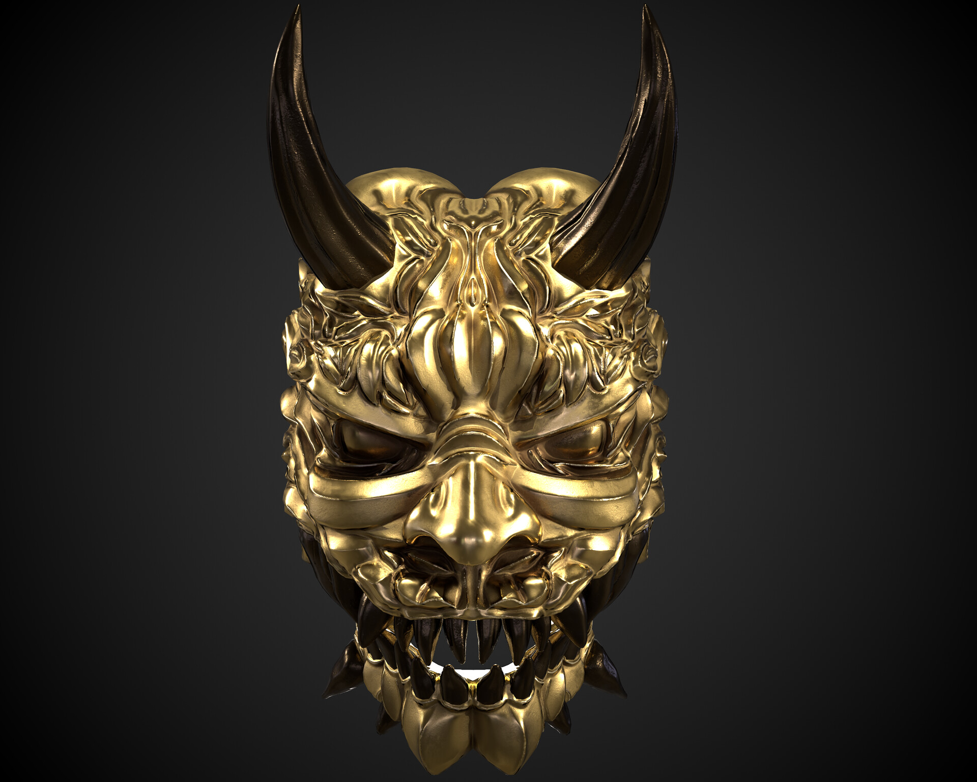 ArtStation - Demon Mask