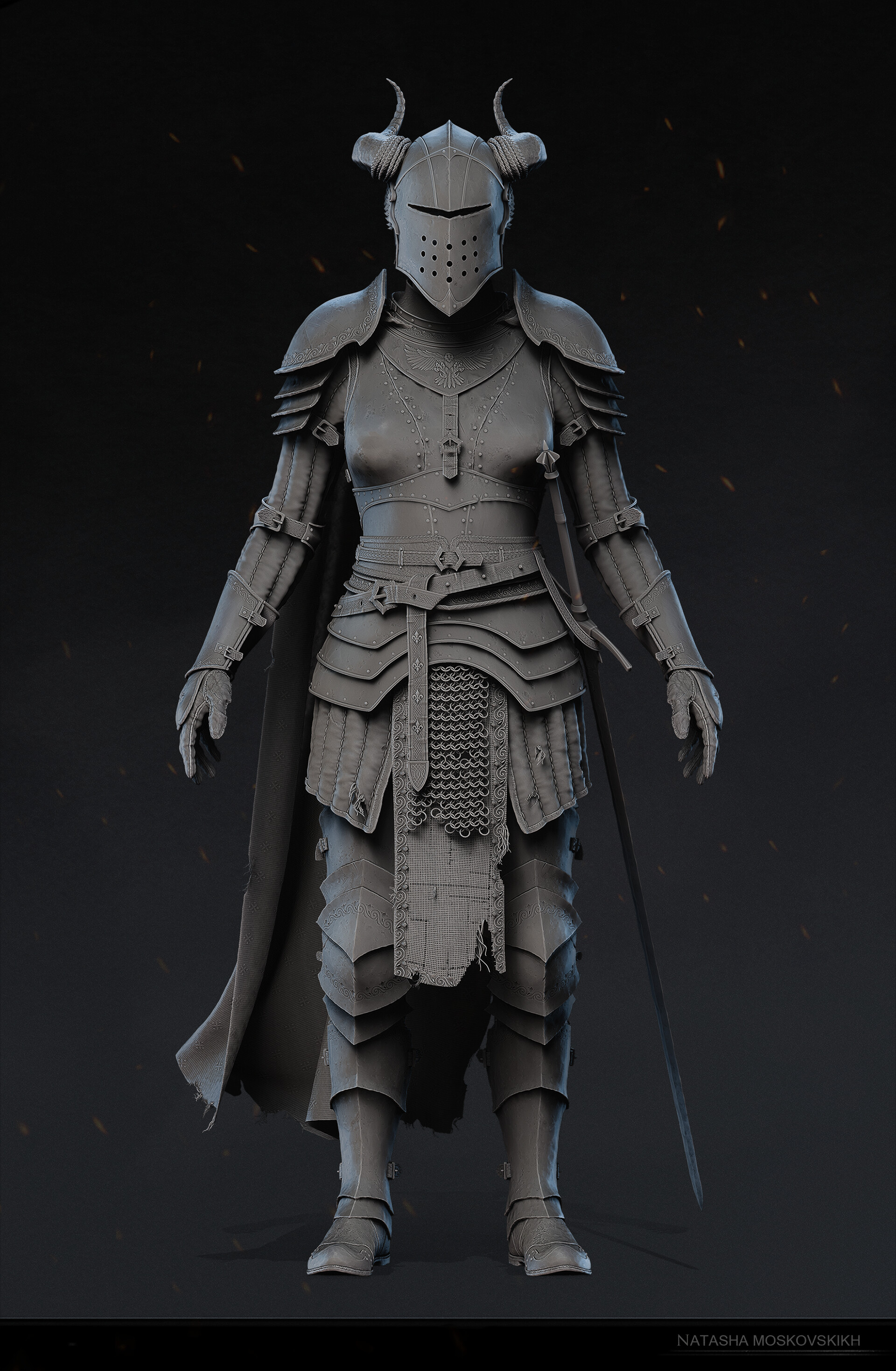 ArtStation - Women's heavy armor