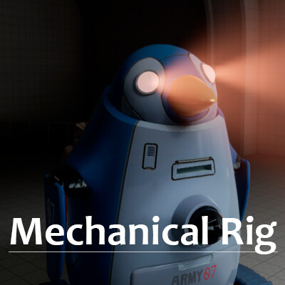 ArtStation - Penguin tank rig