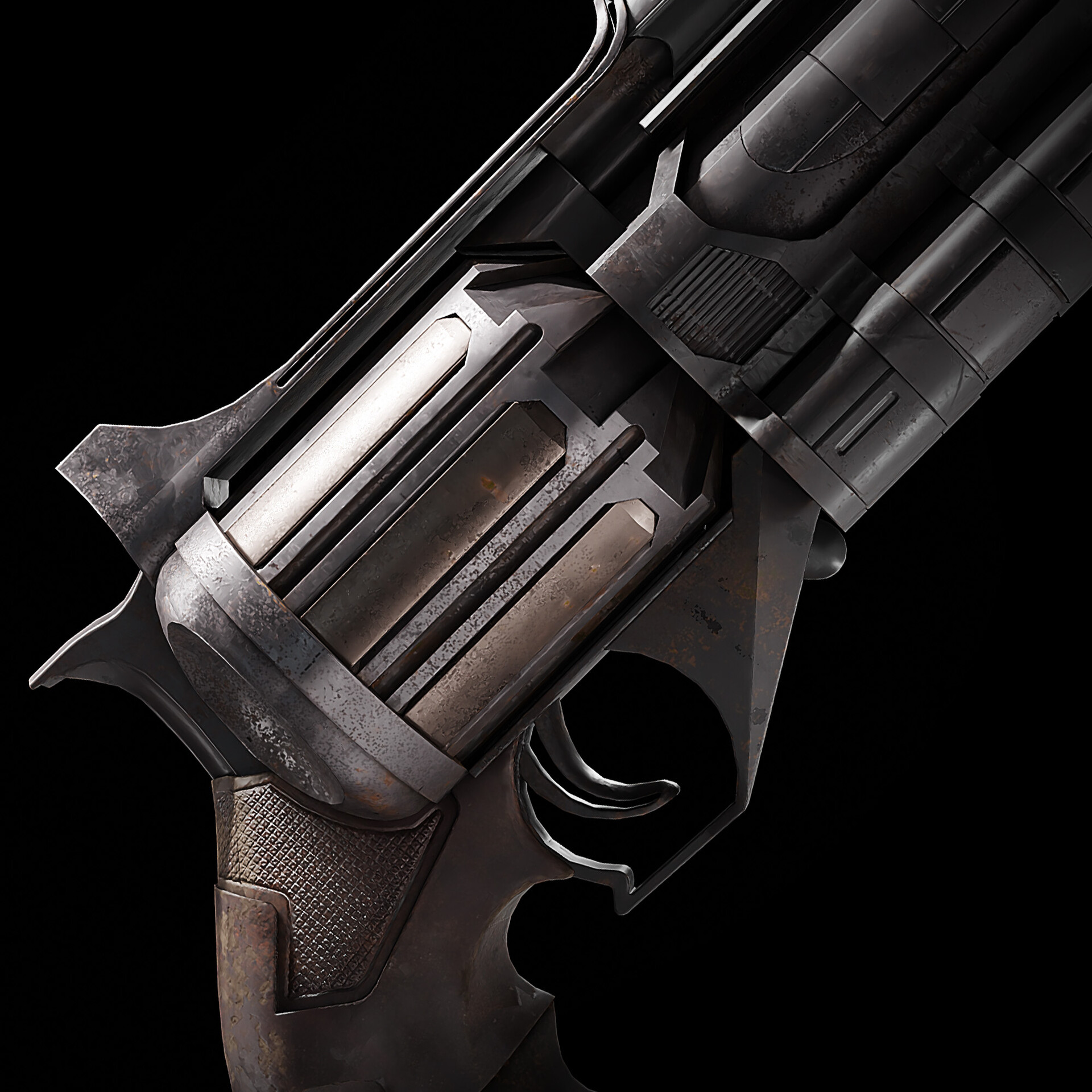 ArtStation - Sci-Fi Revolver