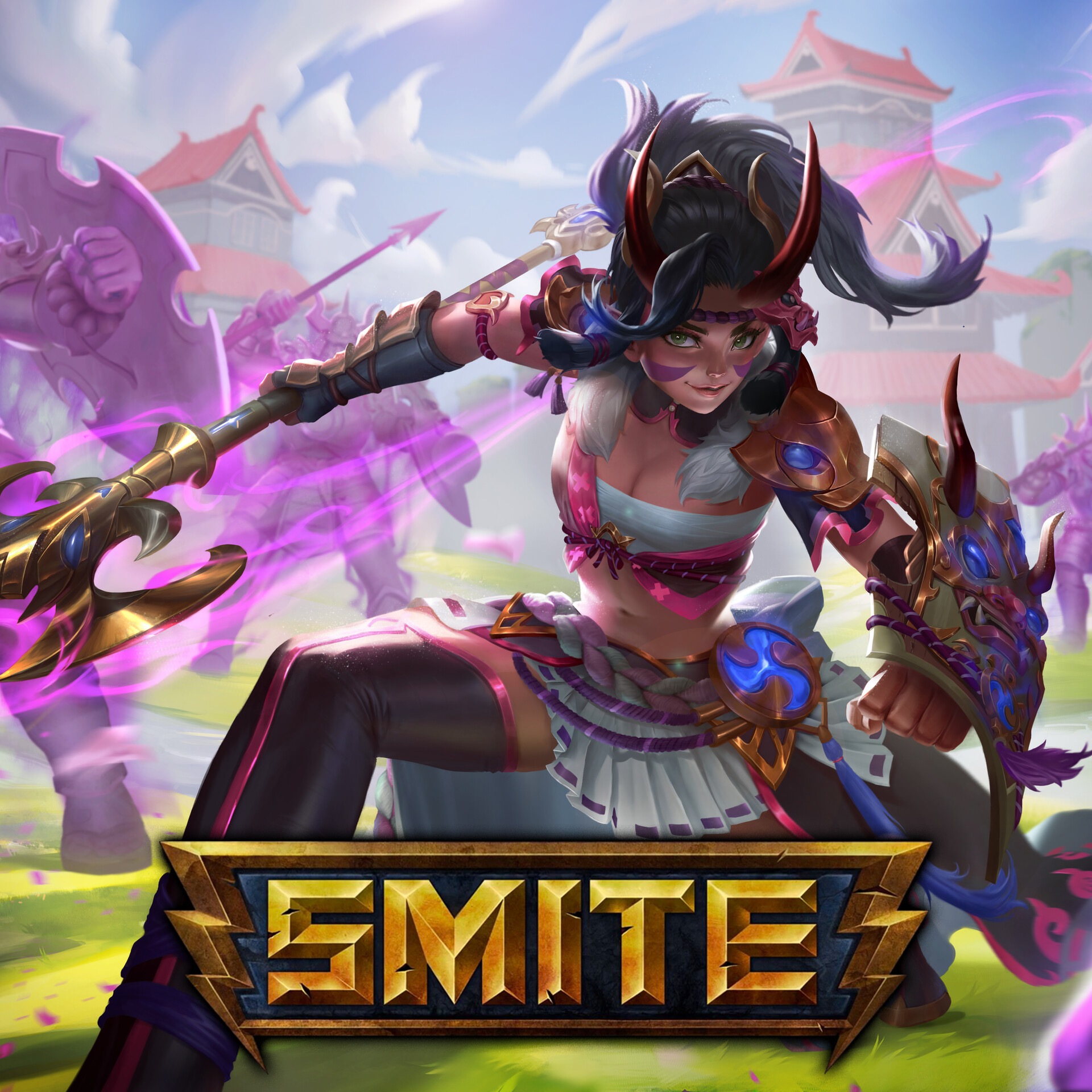 ArtStation - SMITE - Athena Splash Art.