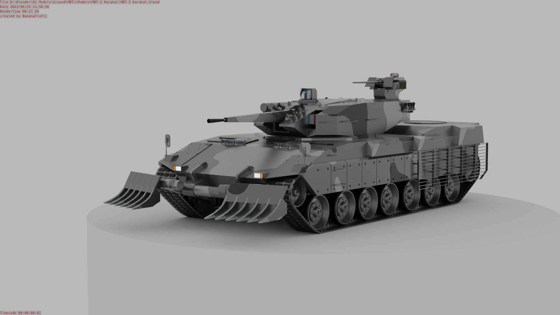 ArtStation - MBT-5 Karakal