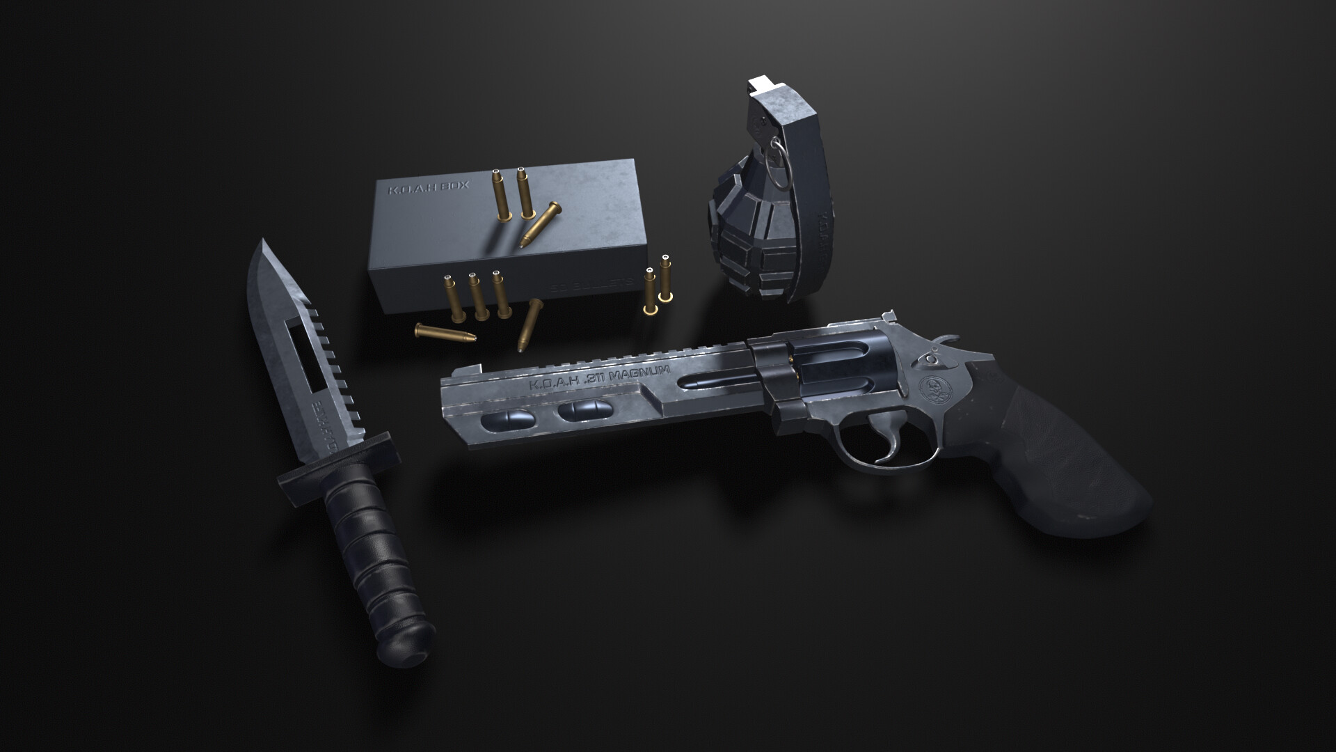 ArtStation - Weapons