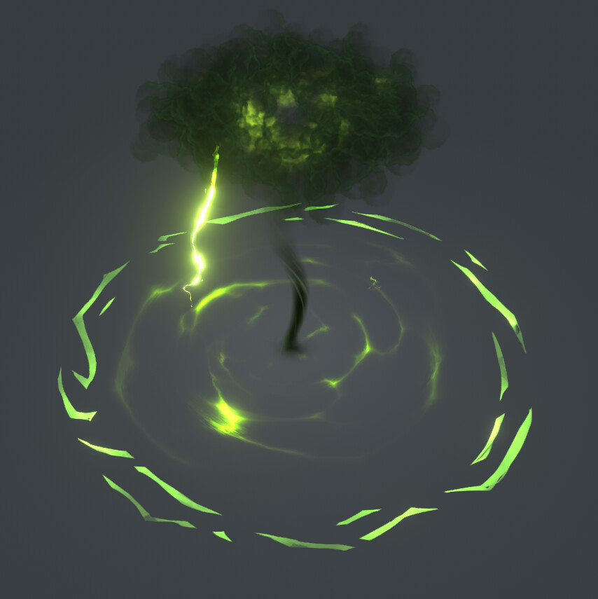 ArtStation - Demonic Storm AOE Damage