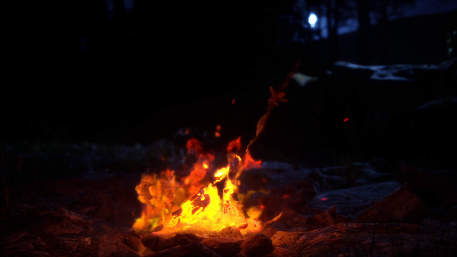 ArtStation - Dark Souls Bonfire - Unreal Engine Ready