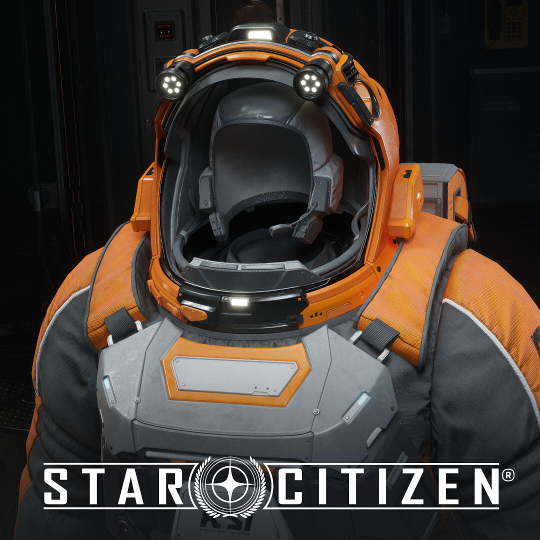 ArtStation - In-game character asset for Star Citizen