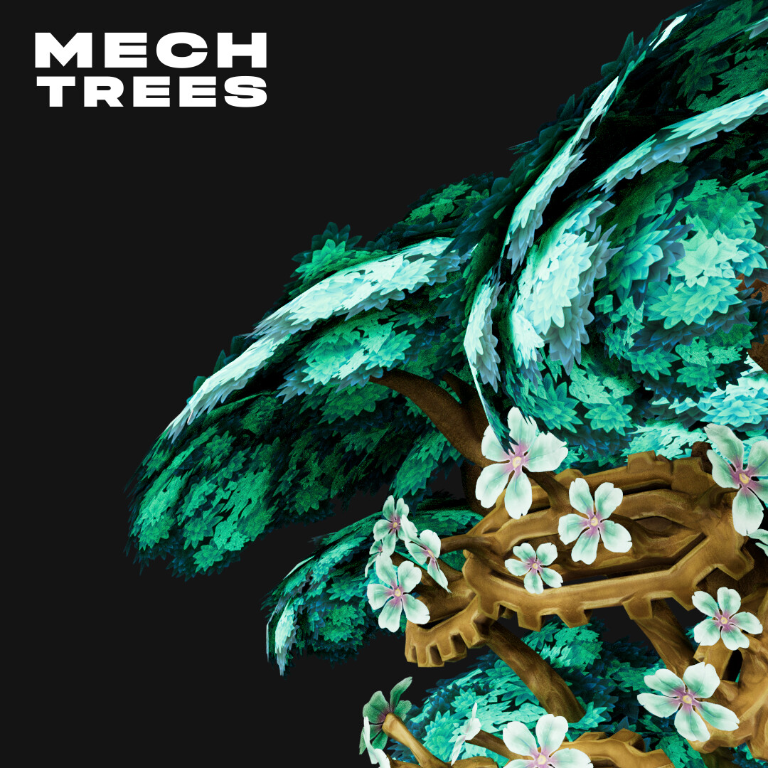 ArtStation - Mech Trees