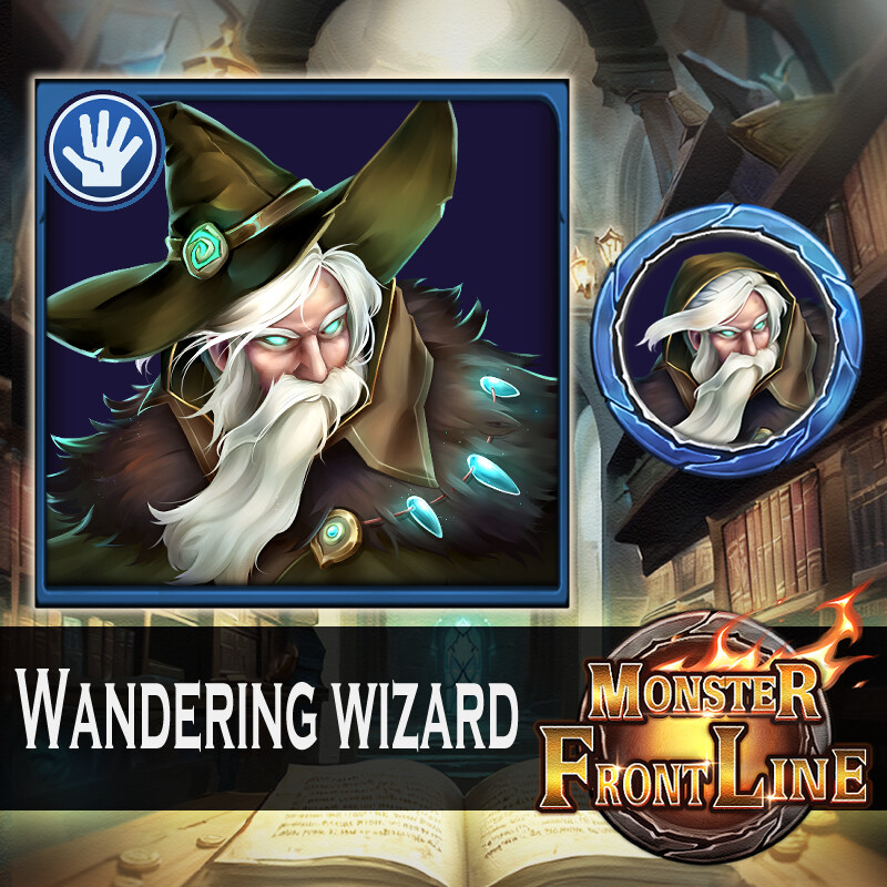 ArtStation - Monster FrontLine _ Wandering Wizard